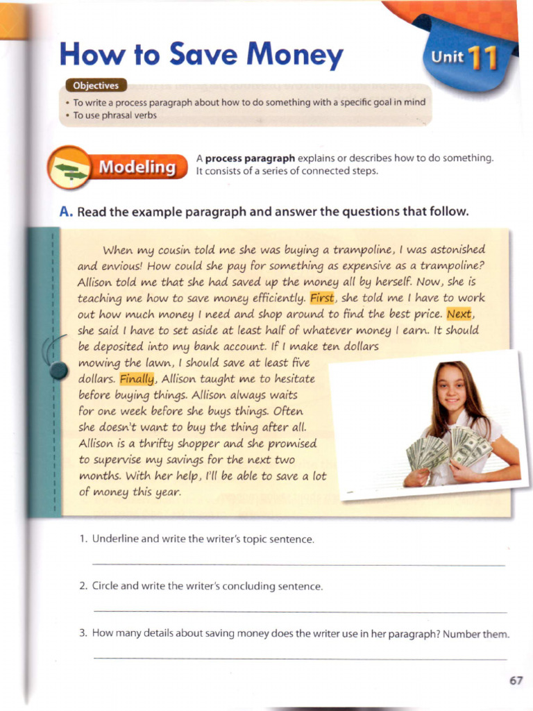 W2. U.11 - How To Save Money | PDF