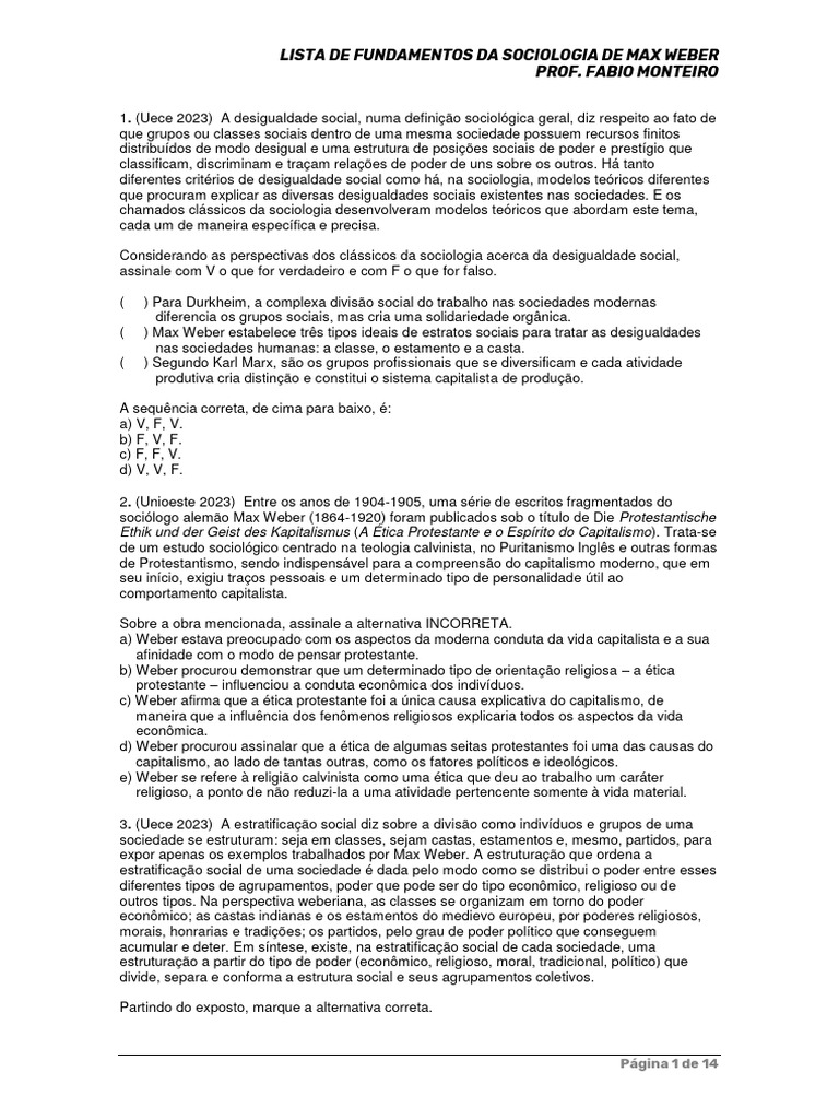 2023-09-11T10!19!28-349093-Lista de Questoes Fundamentos de Weber | PDF ...