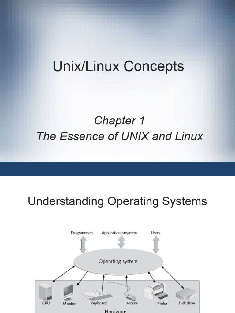 Unix/Linux Operating System Overview | PDF | Operating System | Linux