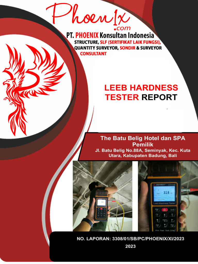 Leeb Hardness Tester Report | PDF