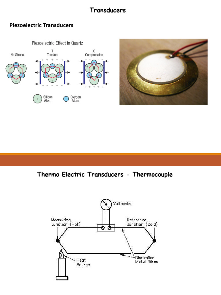 Transducers - GTU Diploma | PDF | Electrical Resistance And Conductance ...