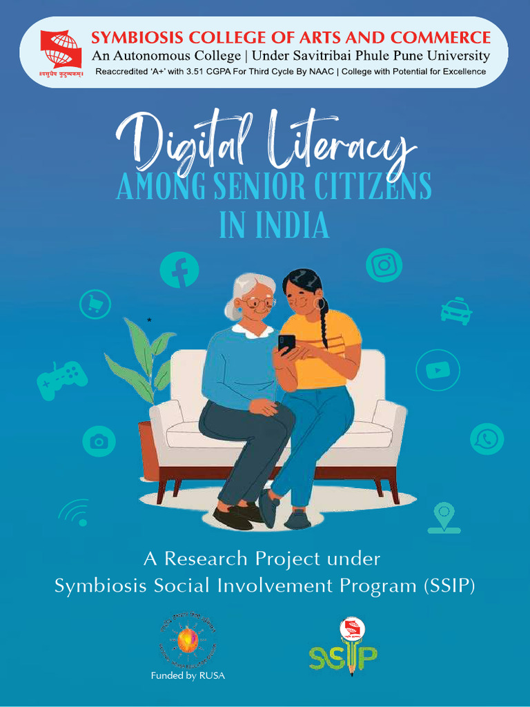 E-Book Digital Literacy Among Senior Citizens in India - Compressed | PDF | Information And ...