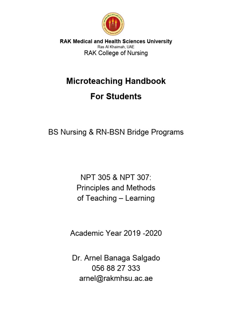 Complete Microteaching Pack NPT 305 NPT 307 478r0v88 | PDF | Teachers | Lesson Plan