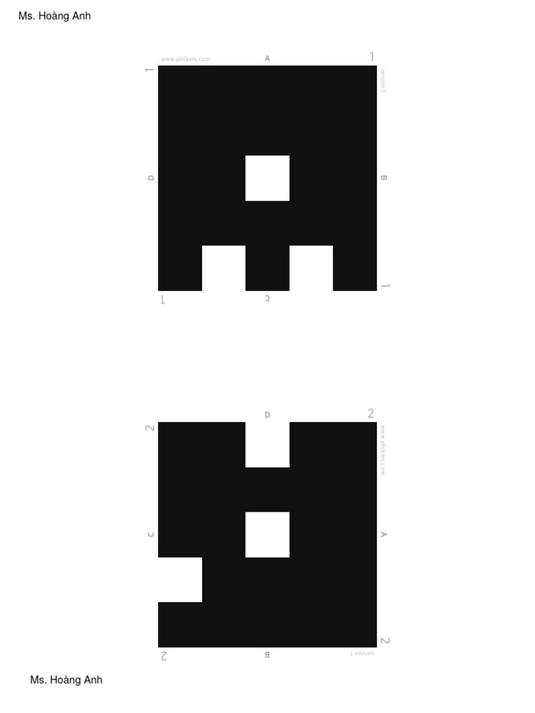 Plickers Cards PDF Download | PDF