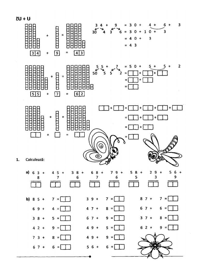 Fisa Mate Adunarea | PDF