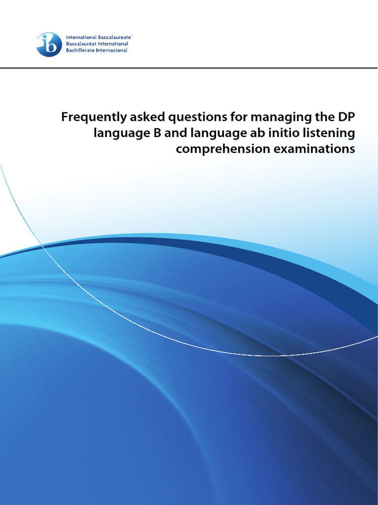 FAQ Listening Comprehension | PDF | Learning | Computer File