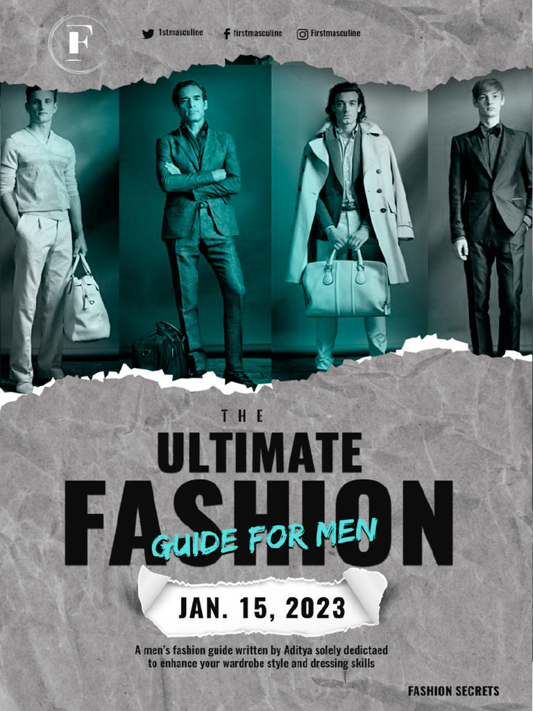 The Ultimate Wardrobe Guide For Men | PDF | Hairstyle | Hair