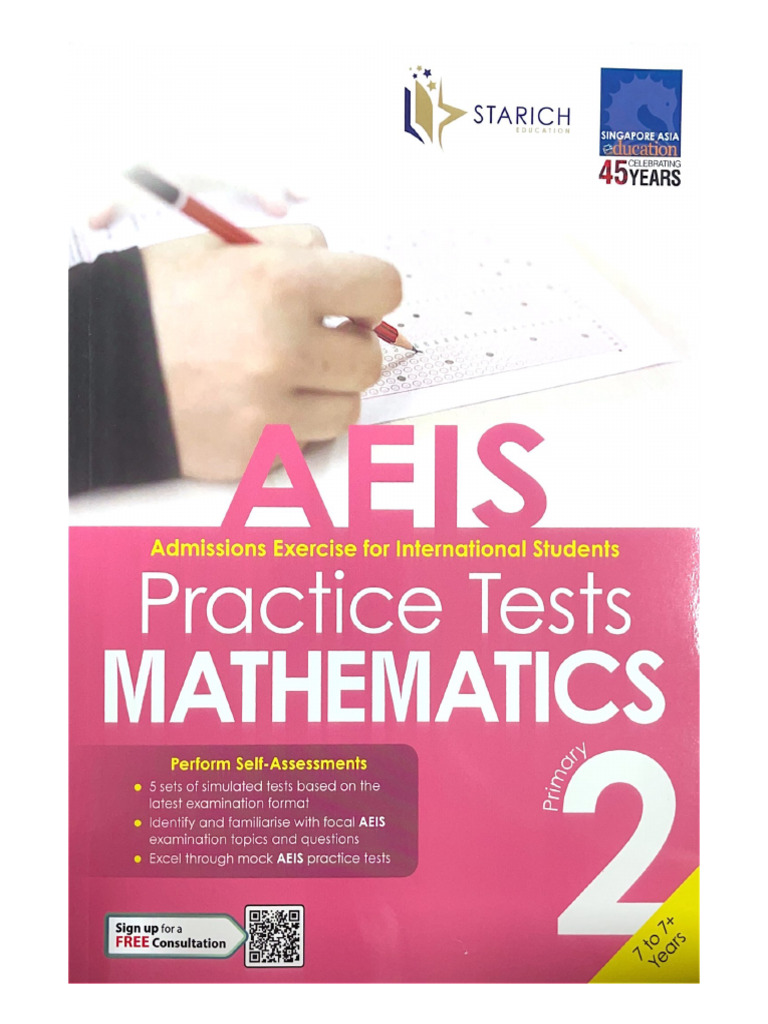 AEIS Maths Practice Tests For P2 (STARICH Education) | PDF
