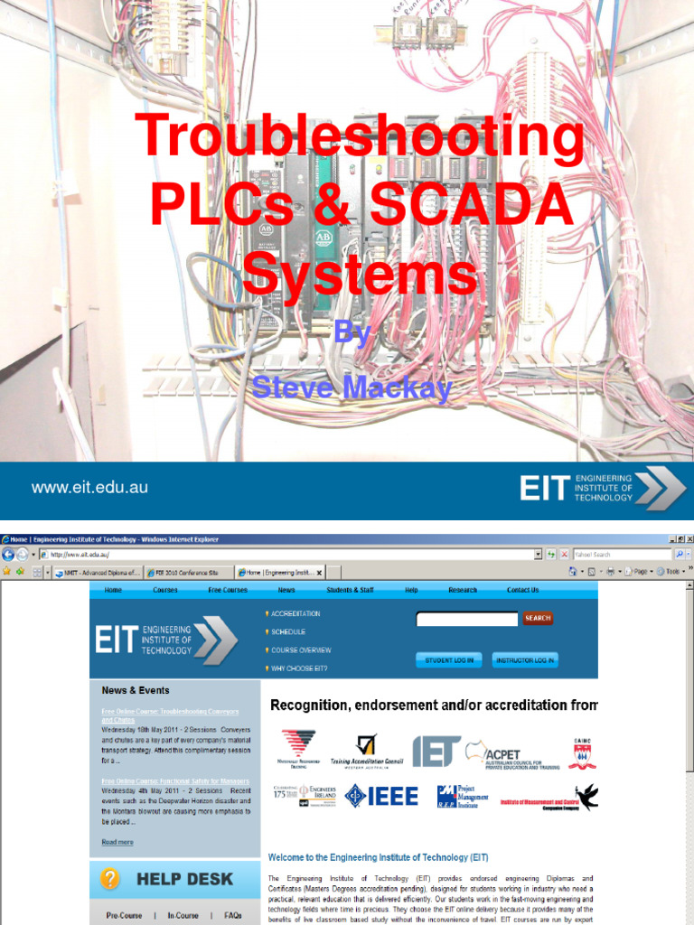 PLC & SCADA Troubleshooting | PDF | Programmable Logic Controller | Scada