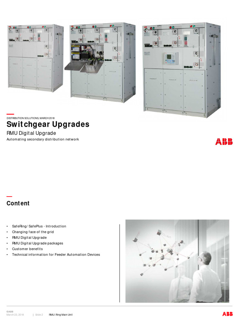 ABB RMU Digital Upgrade Sales Presentation Optimized | PDF | Electrical ...