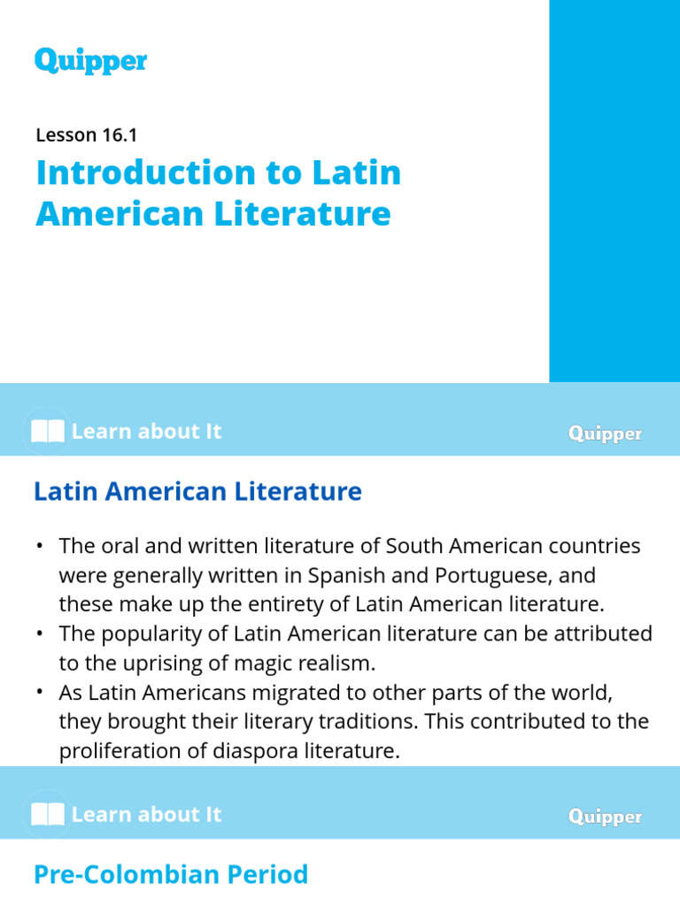Latin American Literature | PDF | Latin American Literature | Latin America
