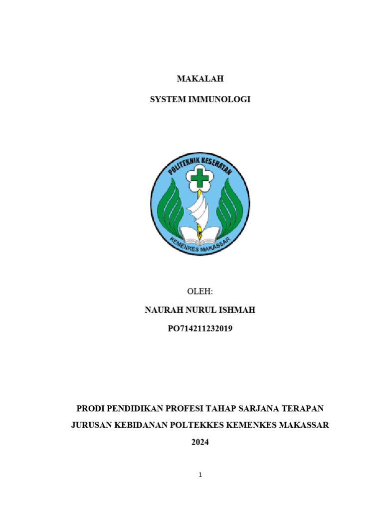 Memahami Dasar-Dasar Imunologi | PDF