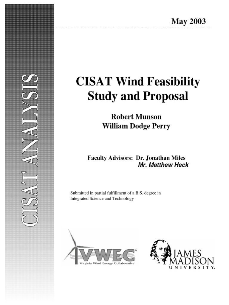 Cisat Thesis 0203 | PDF | Wind Turbine | Wind Power