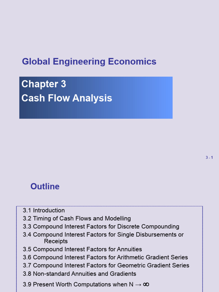 Lecture 3 - Posted | PDF | Interest | Financial Economics