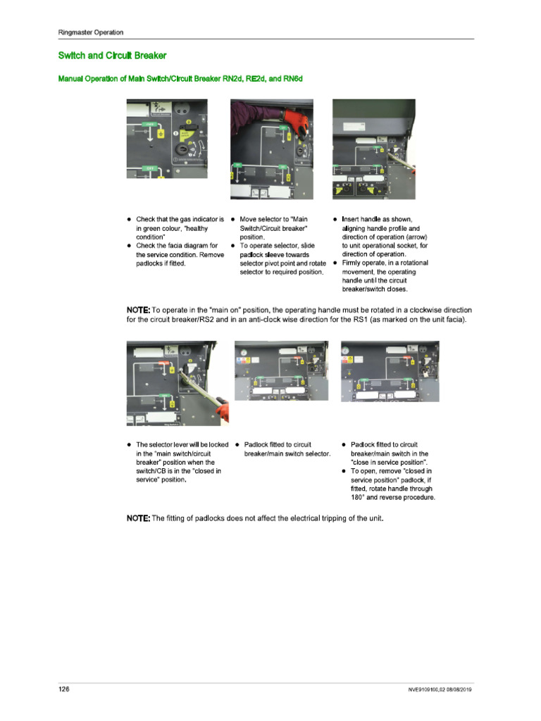 Schneider Ring Master SE6 | PDF