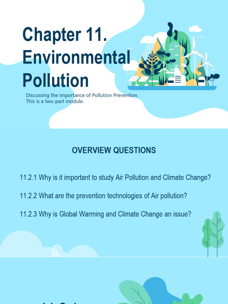 Chapter 11 - Part 2 - Air Pollution and Climate Change | Download Free PDF | Air Pollution ...