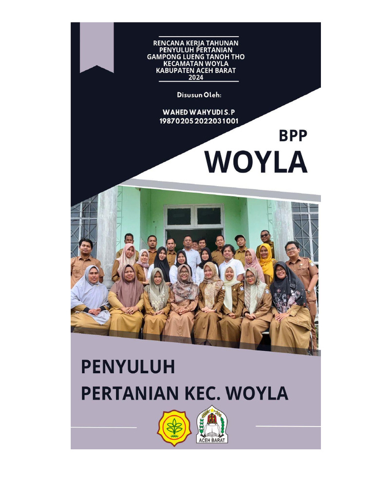 Contoh Penyusunan RKTP | PDF