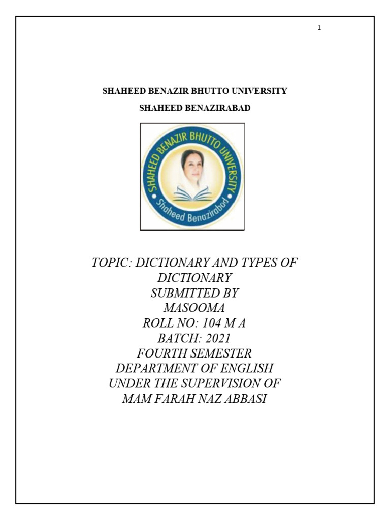 Assignment of Academic Read and Writing | Download Free PDF | Dictionary | English Language