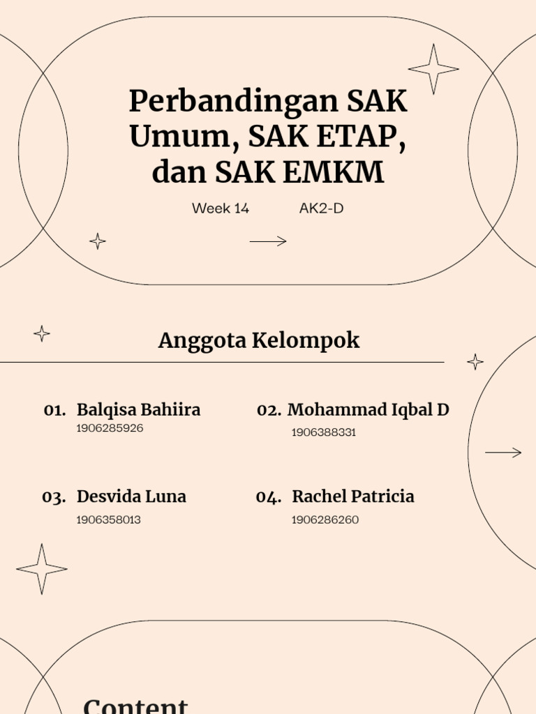 Presentasi Perbandingan SAK - Iqbal, Rachel, Luna, Dan Balqisa | PDF