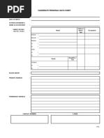 Employee ID Form | PDF