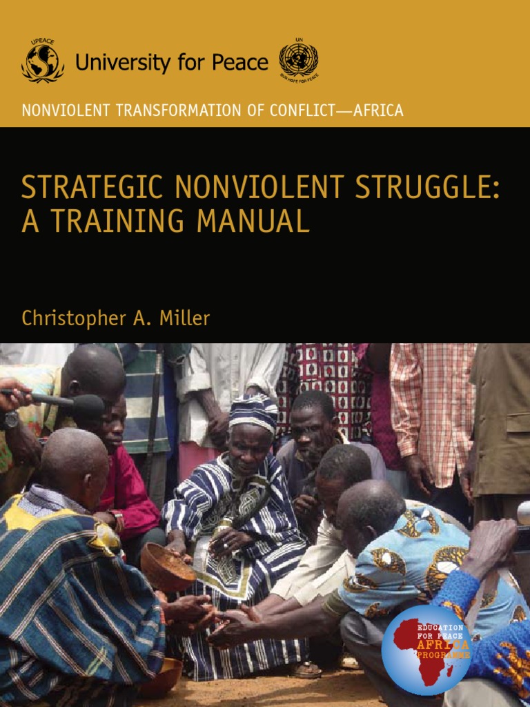 Strategic Nonviolent Struggle Training Manual | PDF