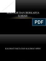 100 Contoh Kalimat Fakta | PDF