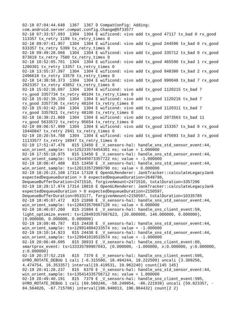 Log | PDF | Computer Architecture | Computer Science