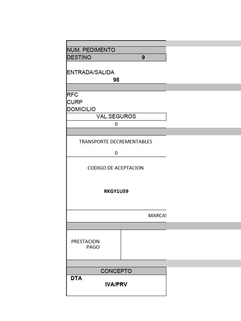 Pedimento Virtual de Importación 2023 | PDF | aduana | Business