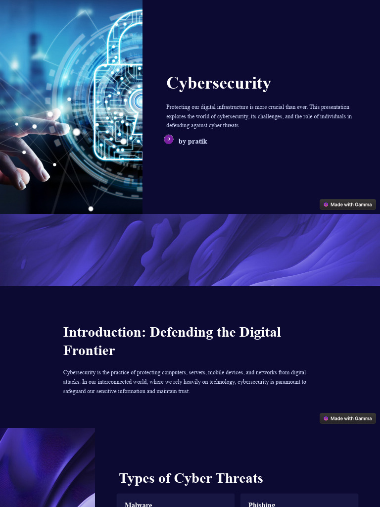 Cyber Security Pdf Security Computer Security