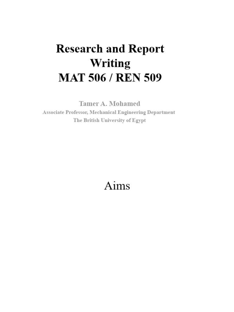 Technical Report Writing 1 Pdf Communication Technical Communication