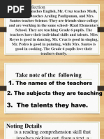 Short story grade 6 | PDF