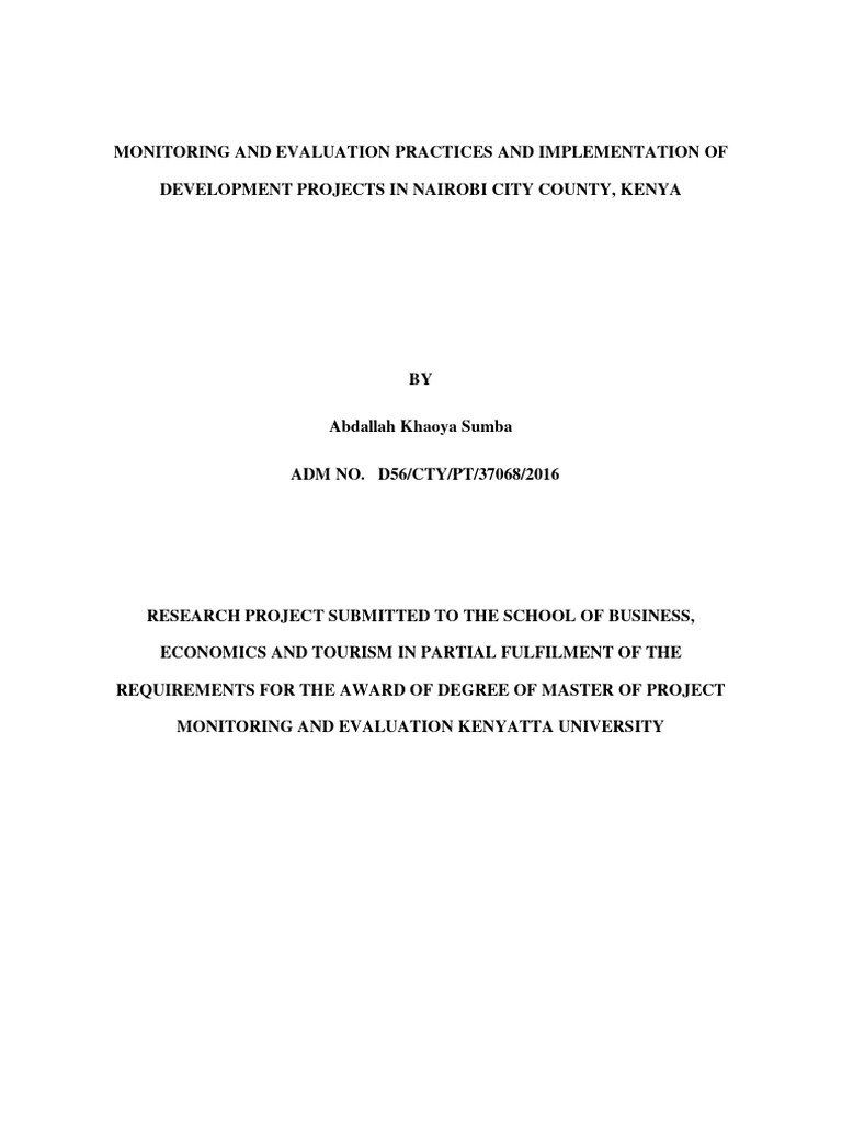 Monitoring & Evaluation Practices and Implementation.... | PDF | Governance | System