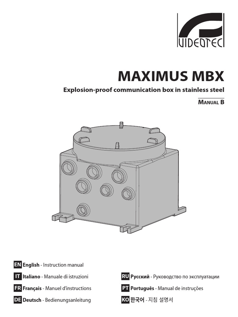 Maximus MBX Manual B | Download Free PDF | Electrical Connector ...