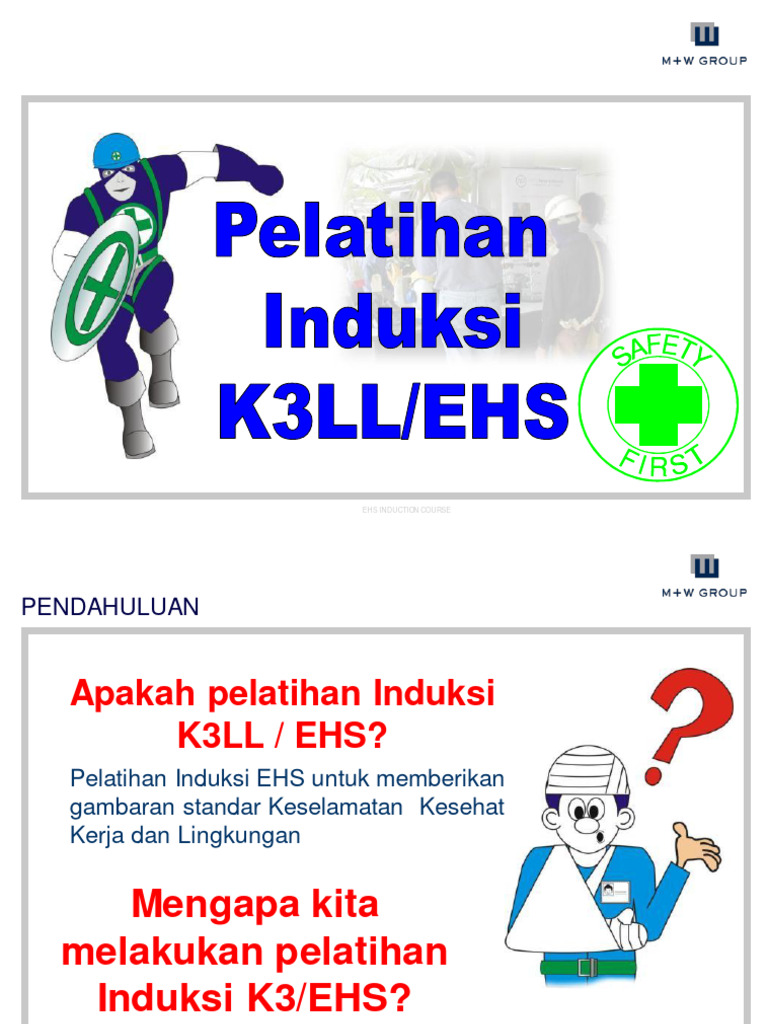 EHS Induction Indo | PDF