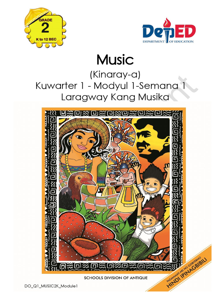 Music 2 - Q1 Modyul 1-Semana 1 Laragway Kang Musika - V2 | PDF