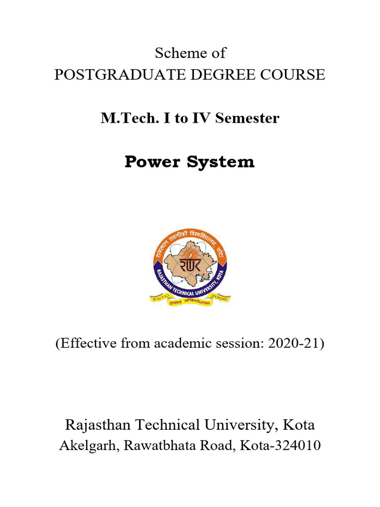 Power System | PDF | Electrical Grid | Smart Grid