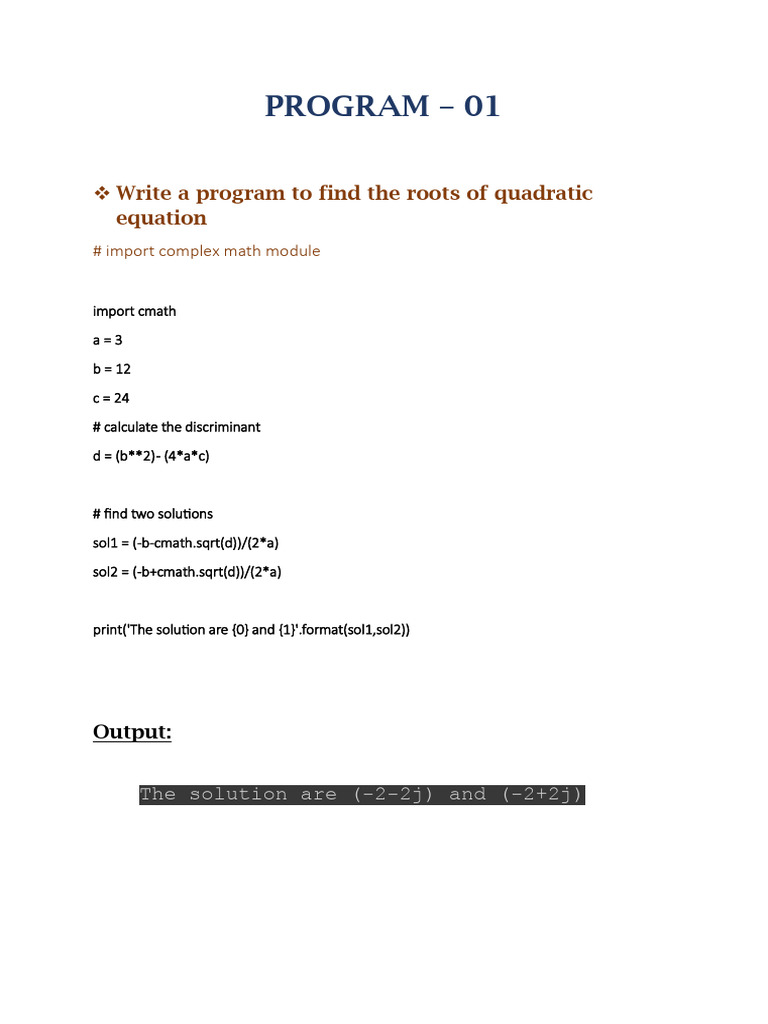 Bipin Python Programming | PDF | Eigenvalues And Eigenvectors | Matrix (Mathematics)