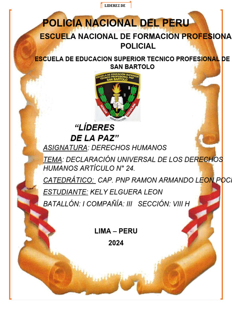 Análisis del Artículo 24 DUDH | PDF | Nacionalidad | Justicia