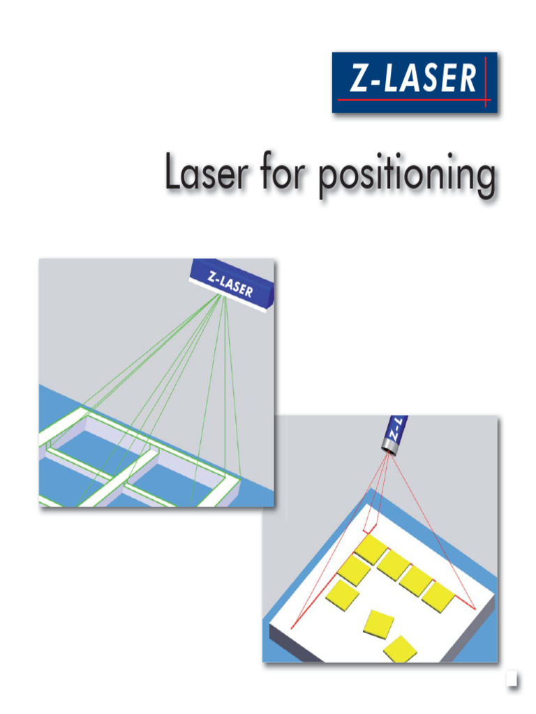 Catalogo Laser Posicionador Z-LASER - LL-LP Katalog - 1.0 - e | PDF | Laser | Optics