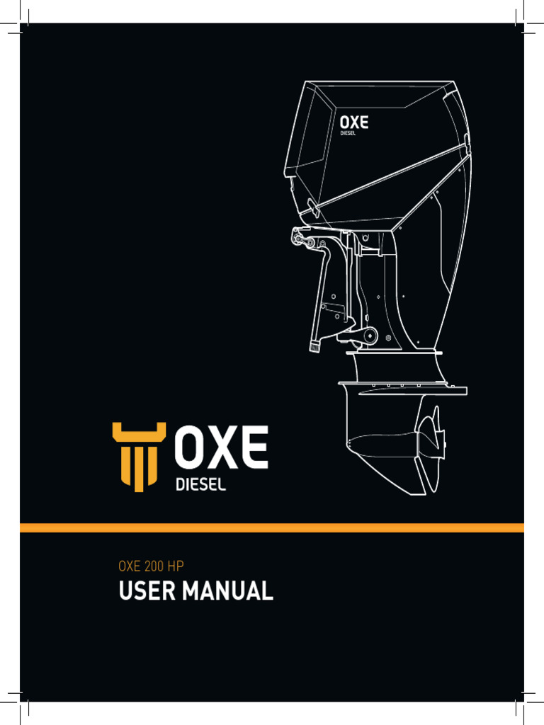 OXE Diesel Engine User Guide | PDF | Throttle | Manual Transmission