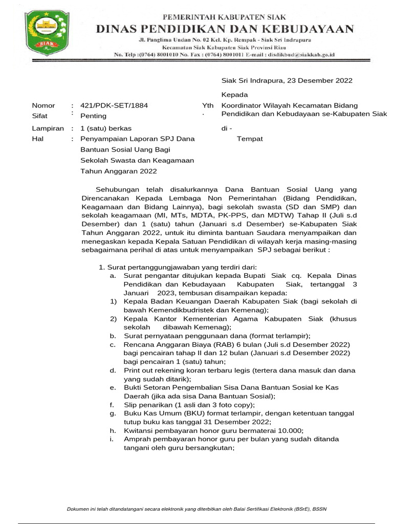 Juknis SPJ Tahun 2022 | PDF