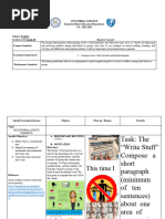 Grade 10 Multimodal Text Lesson Plan | PDF | Nonverbal Communication ...