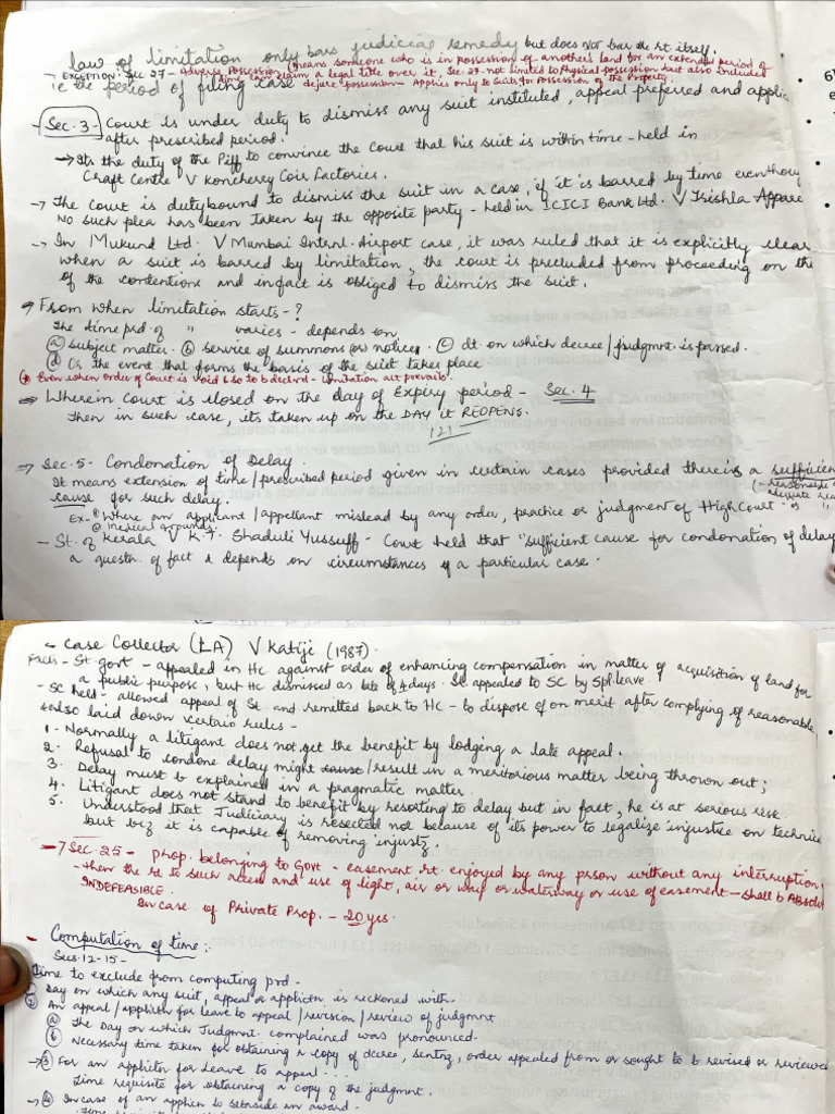 CPC Limitation Notes | PDF