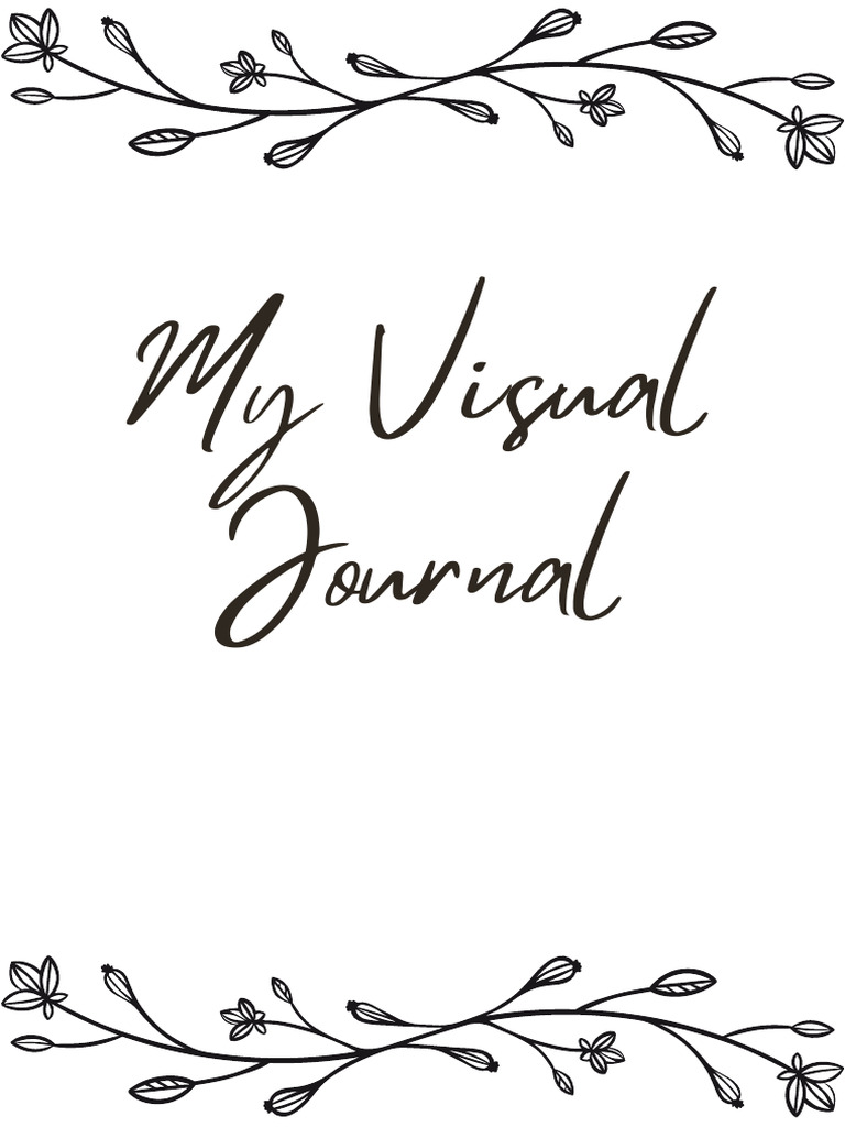 Black and White Hand Drawn Visual Journal Mood Check Social and ... Black and White Hand Drawn Visual Journal Mood Check Social and ...