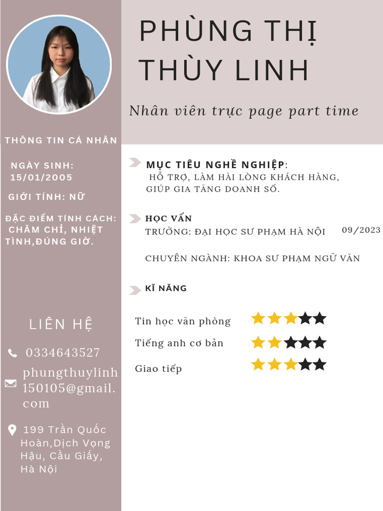 Phùng Thị Thùy Linh | PDF