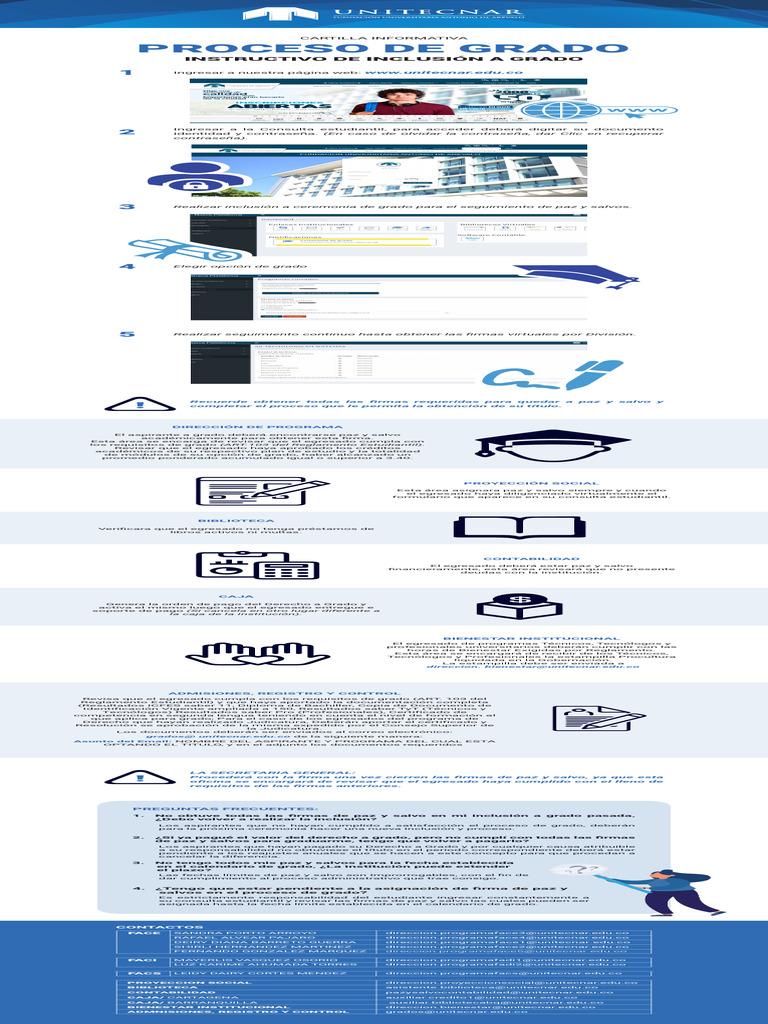 Cartilla-Proceso de Grado | PDF