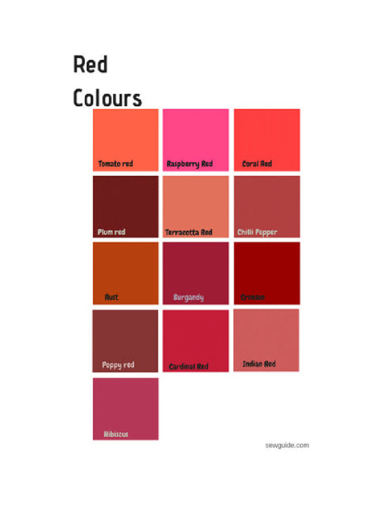 Warna Merah | PDF