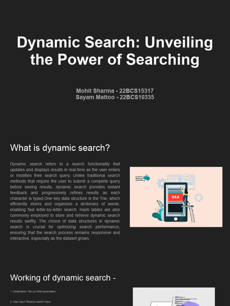 Dsa PPT Mini Project | PDF | Information Retrieval | Feedback