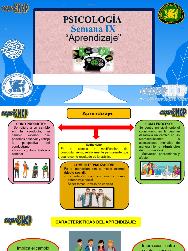 APRENDIZAJE | PDF | Aprendizaje | Comportamiento