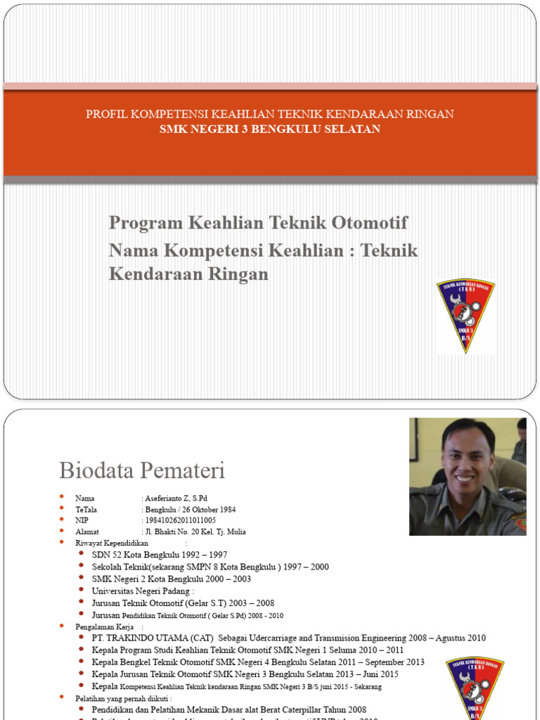 Materi MOS TKR | PDF | Karier & Perkembangan | Teknologi & Rekayasa